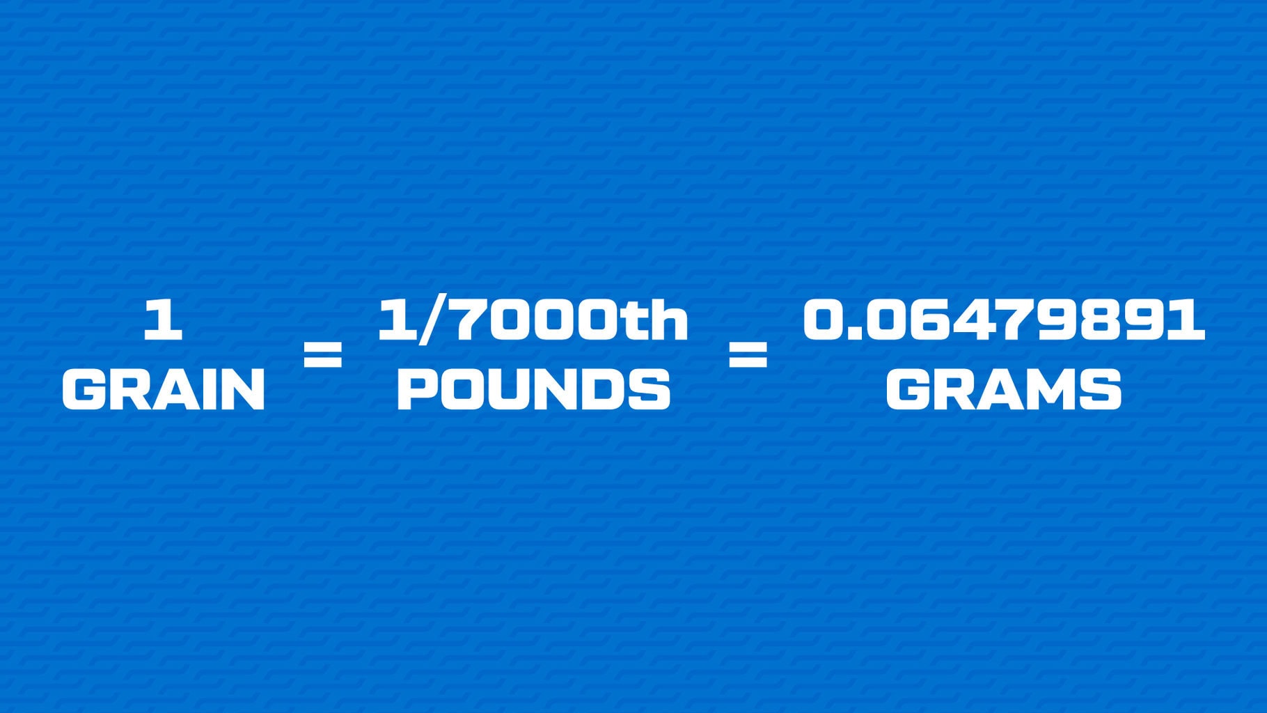 Grain & Simple: What Is A Grain? • Canada's Gun Store